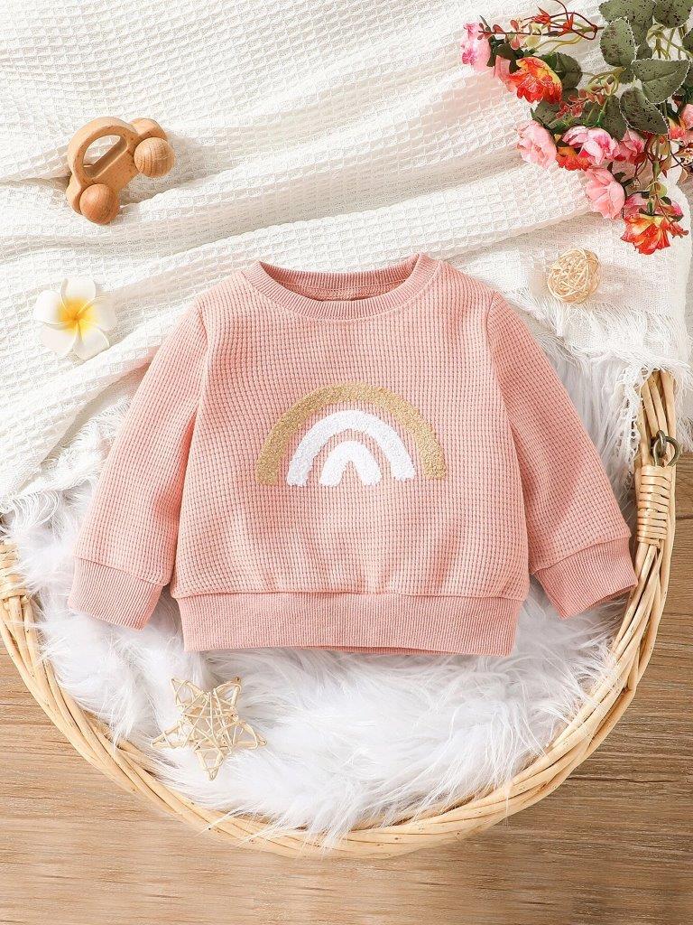 Poppi - Baby Rainbow Pullover