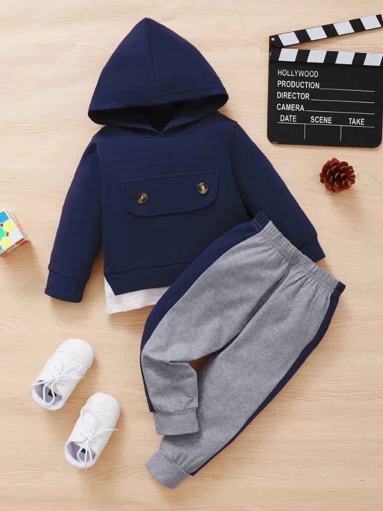 Poppi - Baby Hoodie And Pants Set