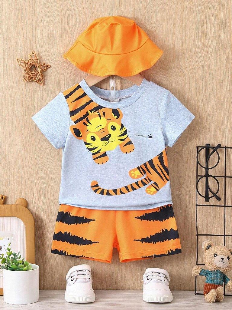 Poppi - Baby Tiger 3 Piece Set