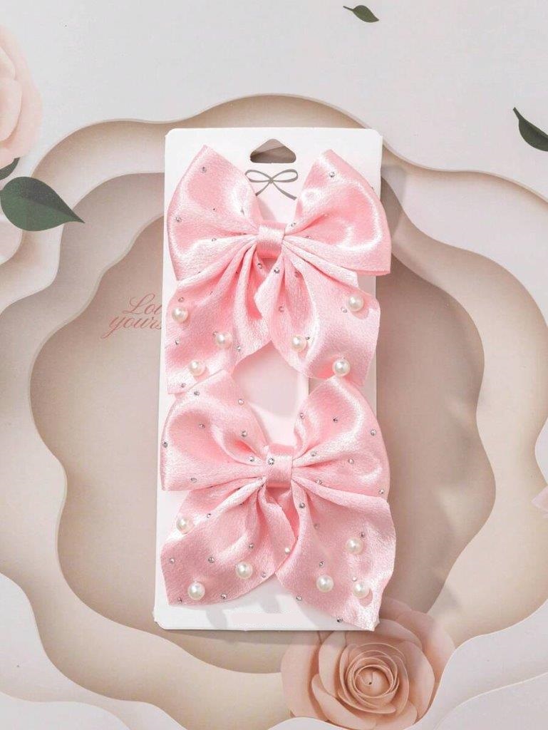 Poppi - 2 Piece Pearl Hair Clips Set